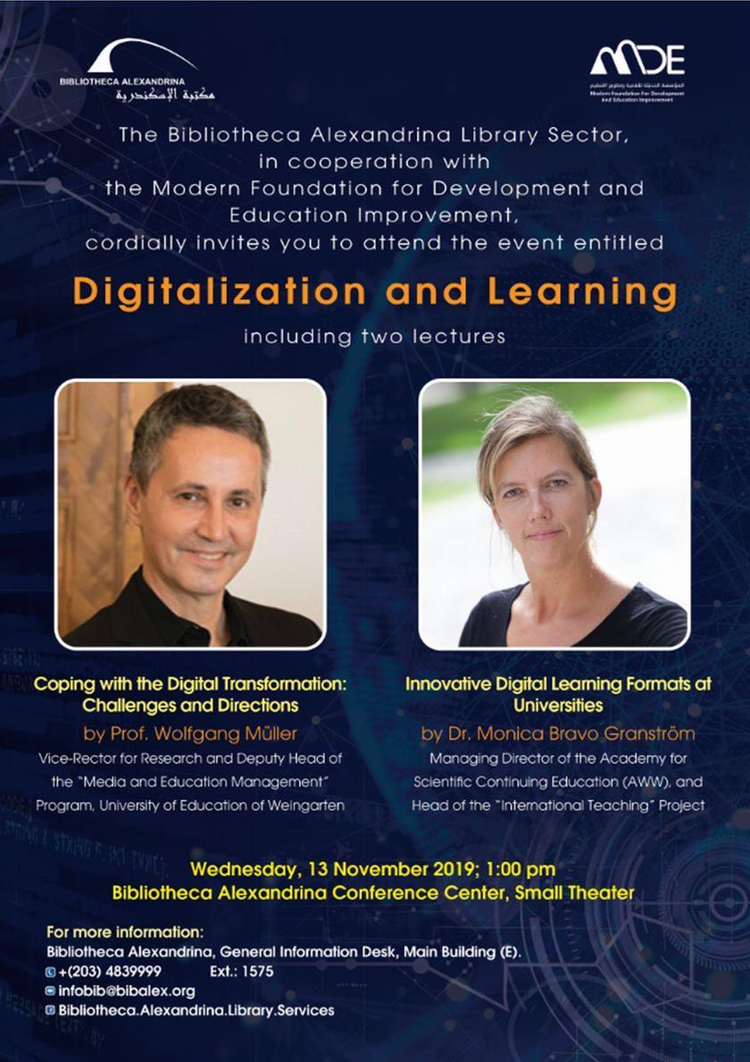 Digitalization and Learning - Bibliotheca Alexandrina