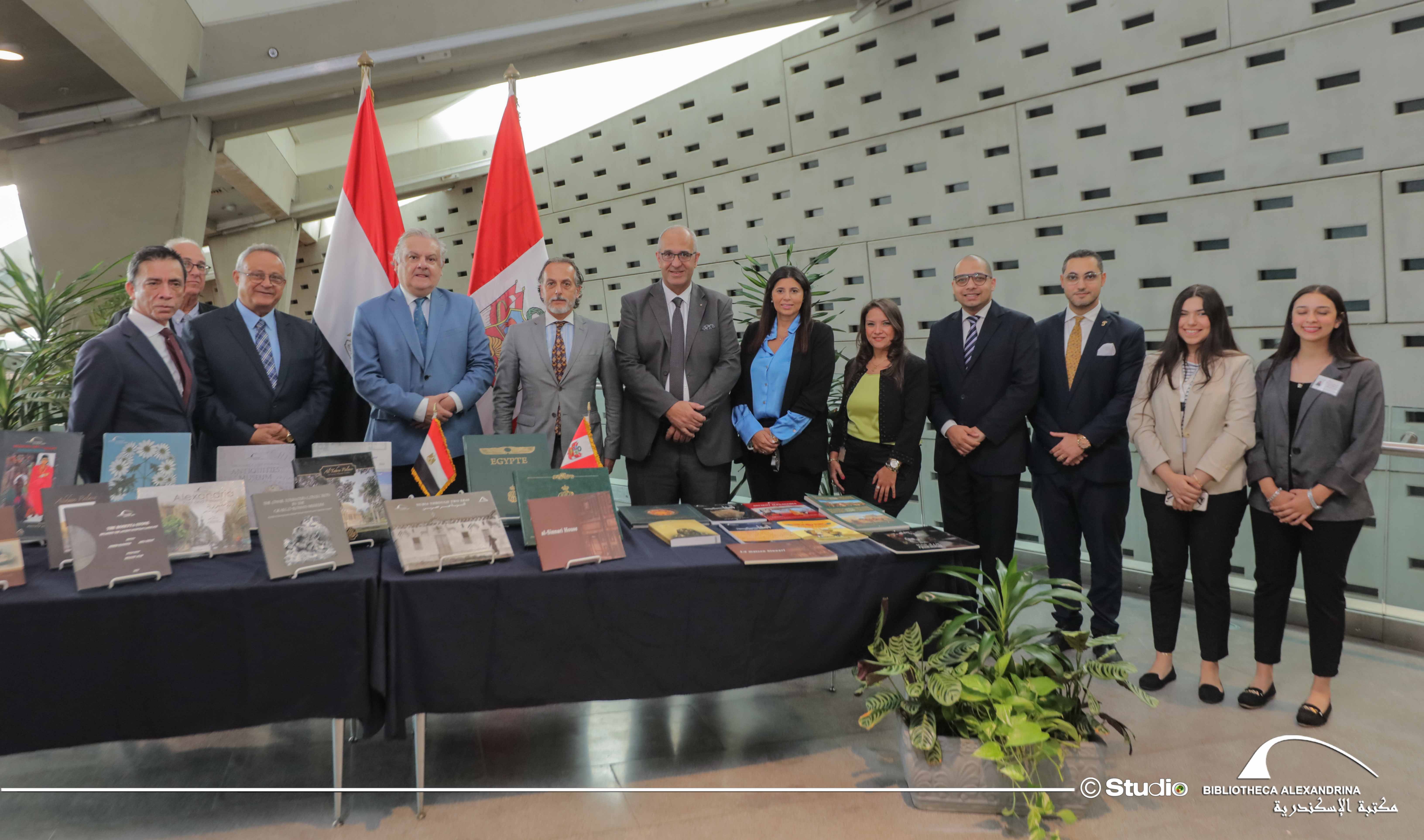 The BA Donates 70 of its Publications to the National Library of Peru ...